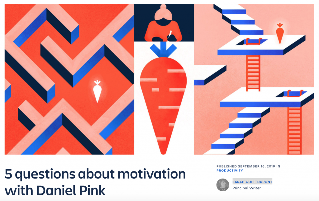 5 questions about motivation with Daniel Pink | Daniel H. Pink