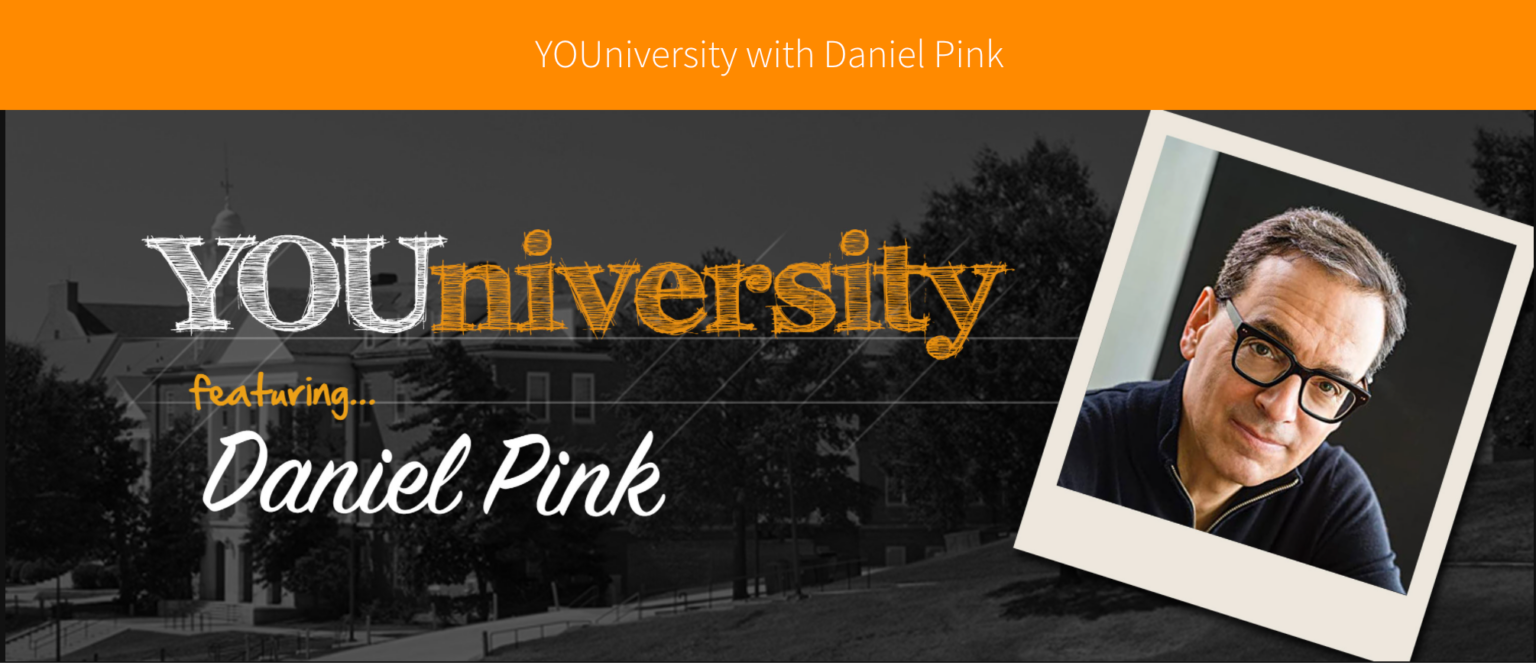 Daniel Pink | #1 NYT bestselling author of WHEN and DRIVE